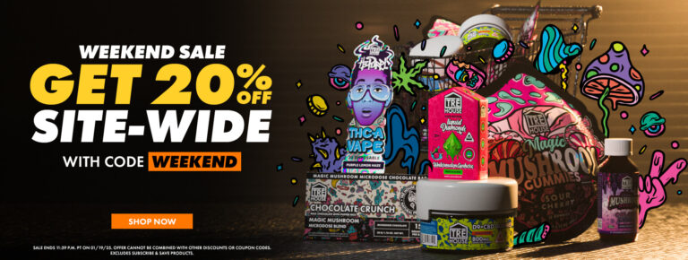 Highest Quality THC & Magic Mushroom Products - TRĒ House